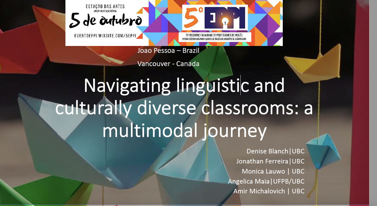 Navigating Linguistic and Culturally Diverse Classrooms: A Multimodal ...